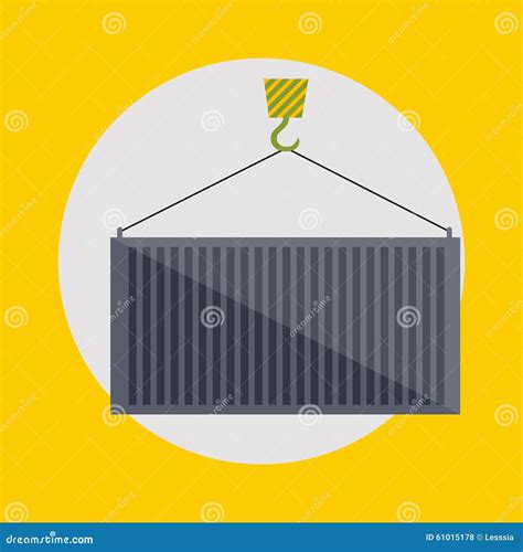 Warehouse Icons Logistic Blank And Transportation Storage Vecto Stock