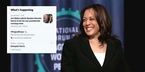 Kampala Harris Trends On Twitter After Kamala Harris Vp Nod