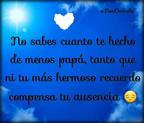 Te Extraño Papá Noe Ovando