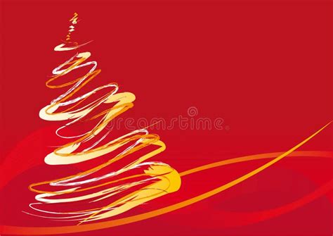 Árbol De Navidad Del Vector Ilustración Del Vector Ilustración De