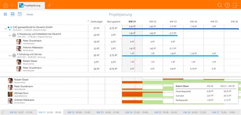 Cas Genesisworld Projektplanung