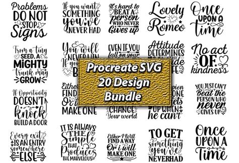 Procreate SVG Design Bundle Procreate SVG Bundle Procreate Stamp Bundle Procreate Procreate