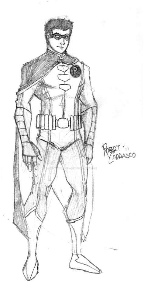 Robin Dick Grayson Redesign By Thehypotheticalnerd On Deviantart