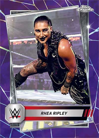 2025 Wwe Topps Chrome Sapphire Edition Wrestling Card Price Guide