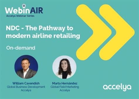 On Demand Webinar Modern Airline Retailing