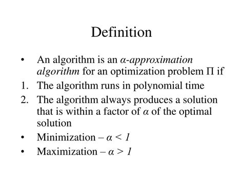 Ppt Approximation Algorithms Powerpoint Presentation Free Download