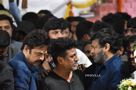 Puneeth Rajkumar Funeral Photos The Stars Were In Tears After Seeing