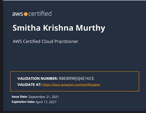 Smitha Shetty On Linkedin Renewing My Aws Cloud Practitioner” Certification Was A Total