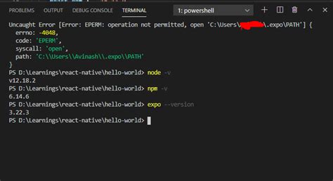 Expo Start Command Not Working In Windows 10 · Issue 2369 · Expoexpo
