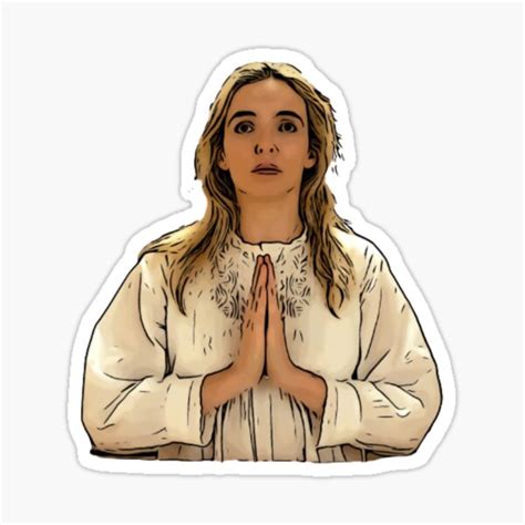 Killing Eve Jesus Villanelle Sticker For Sale By Emmel17 Redbubble