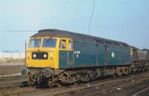 Diesel Train Photo Railway Picture Br Class 47 Photograph British Rail