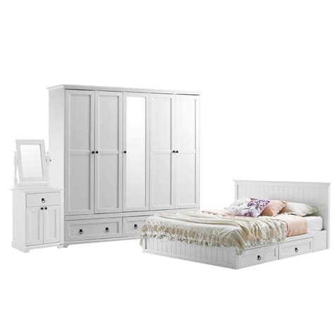 Koncept Furniture เตียงนอน 2 ชั้น รุ่น Moneta ขนาด 3 5 ฟุต สีขาว 3 5