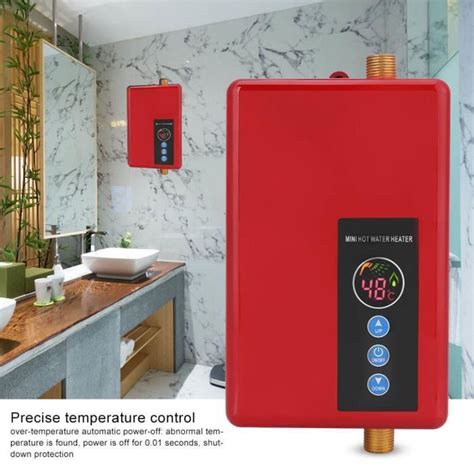 Garosa Chauffe eau électrique sans réservoir Mini chauffe eau