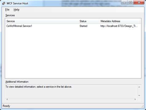 Programmer S Ranch C Wcf A Minimal Client And Server Using Visual Studio