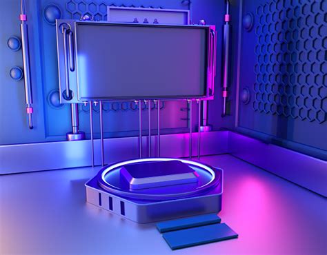 C4d 展台