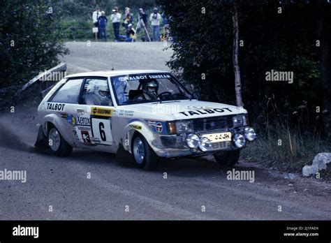 Henri Toivonen Fin Fred Gallagher Gbr Talbot Sunbeam Lotus Gr2