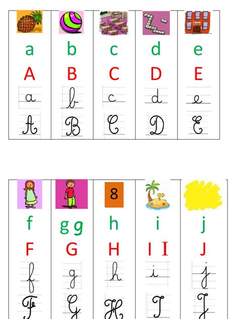 Affichage Alphabet Pour La Classe Pdf