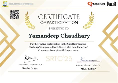 Yamandeep Chaudhary On Linkedin Trading Finance Du Srtc
