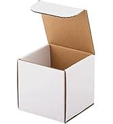 Shipping Box Hoikwo 8x5x5 Es Set Of 25 White Corrugated Cardboard Box