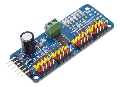 servo shield pca9685 16 ch 12 bit pwm driver cuotas sin interés