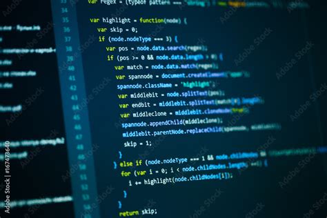 Software computer programming code Stock 写真 Adobe Stock