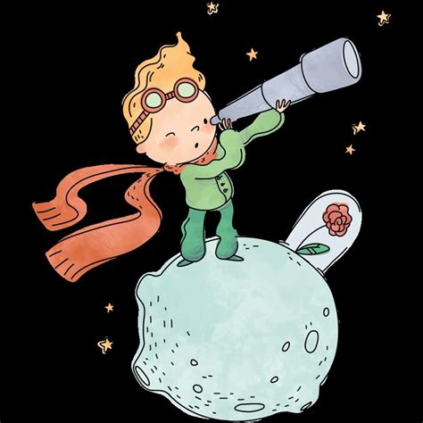 Vinilos Infantiles El Principito Y El Universo Leostickers El