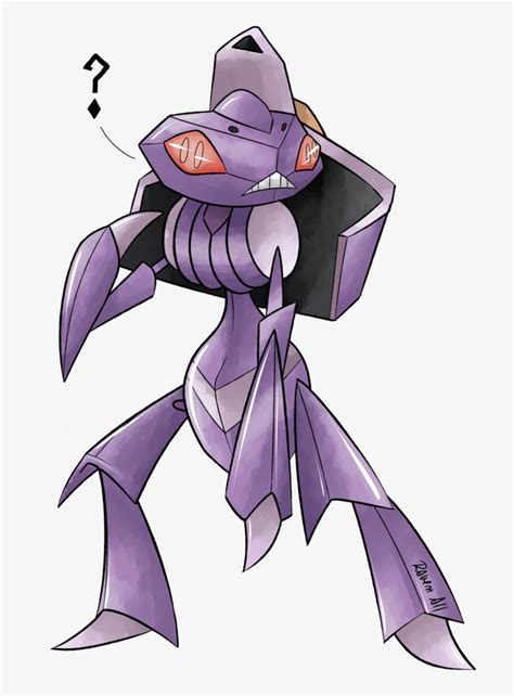 Genesect By Allocen Pokemon Genesect Transparent PNG 800x1173