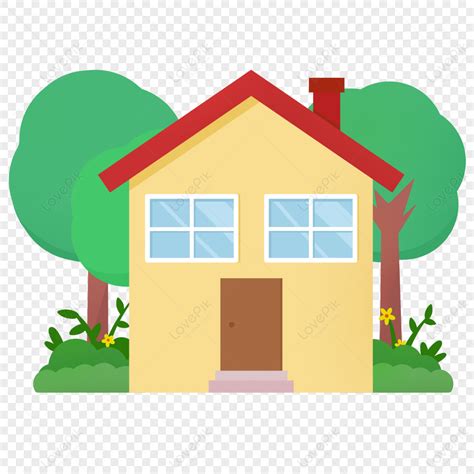 밝은 집 Png 일러스트 및 벡터 이미지 무료 다운로드 Lovepik