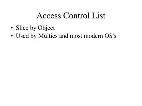 Ppt General Os Security Memory Protection And Access Control Powerpoint Presentation Id 3263365
