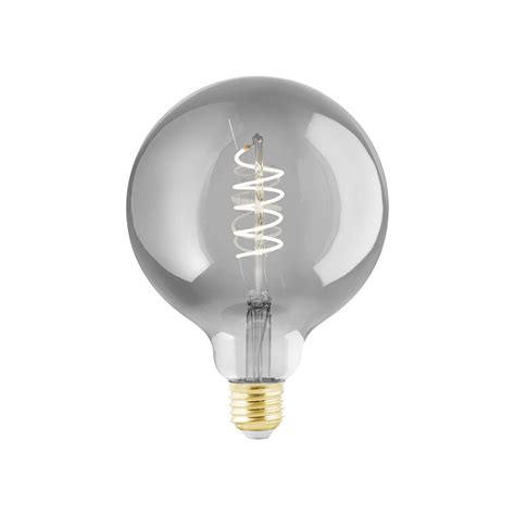 Filament G Black W Led E Dimmable Warm White