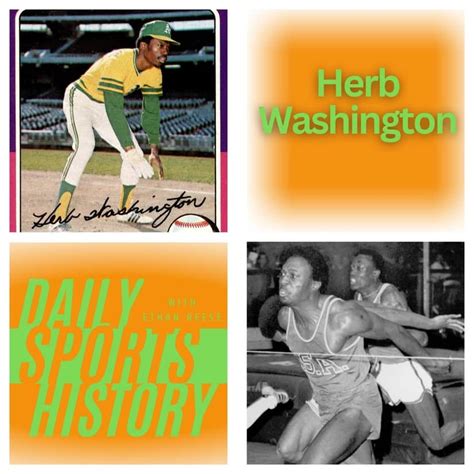 The Man Who Never Took A Swing Herb Washington And Baseballs Fastest