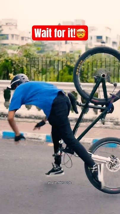 Support Real Talent ️ Bike Stunt Cyclestunt Mtb Rider Wheelie