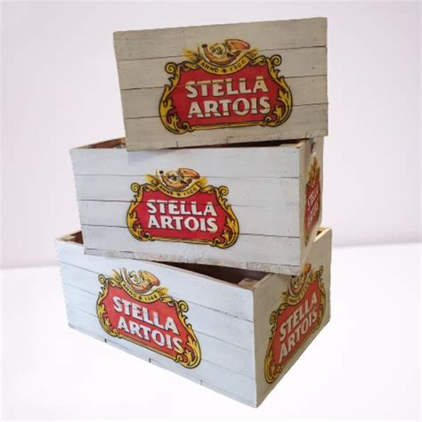 Wooden Stella Artois Crates
