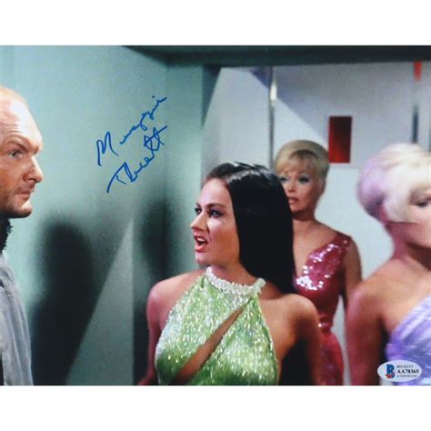 Maggie Thrett Signed Star Trek 8x10 Photo Beckett Pristine Auction