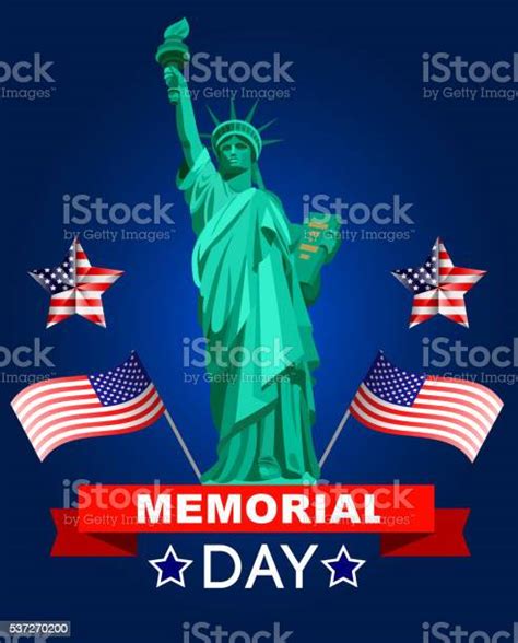 Illustration Patriotic United States Of America Stock Illustration