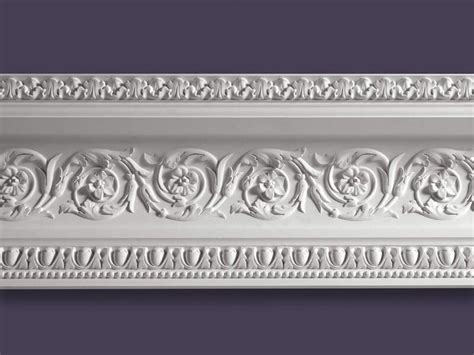 Victorian Cornice With A Deep Cove And Swirling Acanthus Pattern