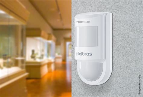 Sensor De Movimento Infravermelho Passivo Ivp 9000 Mw Mask Intelbras