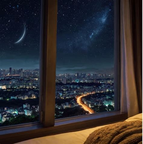 Night Sky Background Window View Images Free Download On Freepik