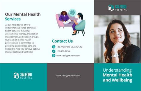 Page 2 Free Mental Health Brochure Templates To Edit And Print Canva