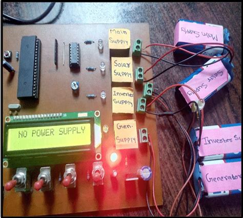 Auto Power Switching Mains Solar Inverter Or Generator Full