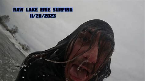 Raw Lake Erie Surfing Youtube