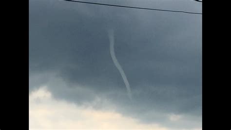 Funnel Cloud My 1st Funnel Cloud Sighting 8 29 17 Youtube