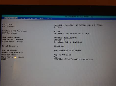 Cannot Boot From Hard Drive But I Can Boot From Usb — Acer Community