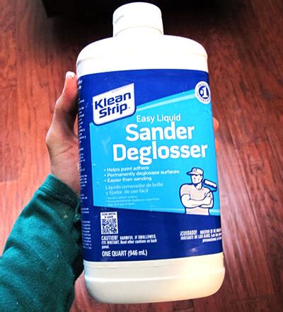 How To Use Liquid Sander Deglosser: Instructions, Pros and Cons
