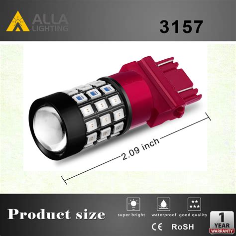 Strobe LED Reverse Lights Flashing Back Up Bulb K White