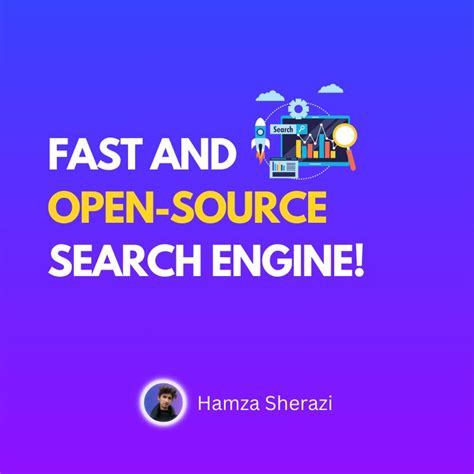 Hamza Sherazi On Linkedin Tool Internet Typesense Programmer Users Searchengine Opensource