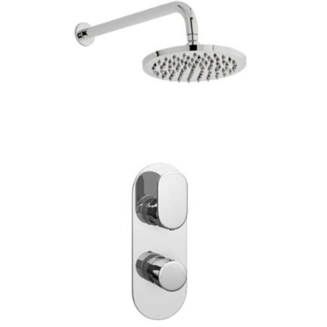 Bsuk Logik Option 2 Thermostatic Concealed Shower Valve With Fixed