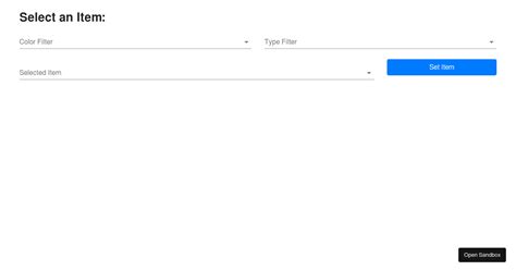 MaterialUI Autocomplete Codesandbox