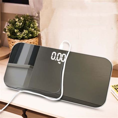 Mirror Floor Mini Electronic Weight Scale Small Re Grandado