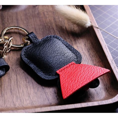 Popsewing® Sheep Leather Superman Keychain Diy Kit
